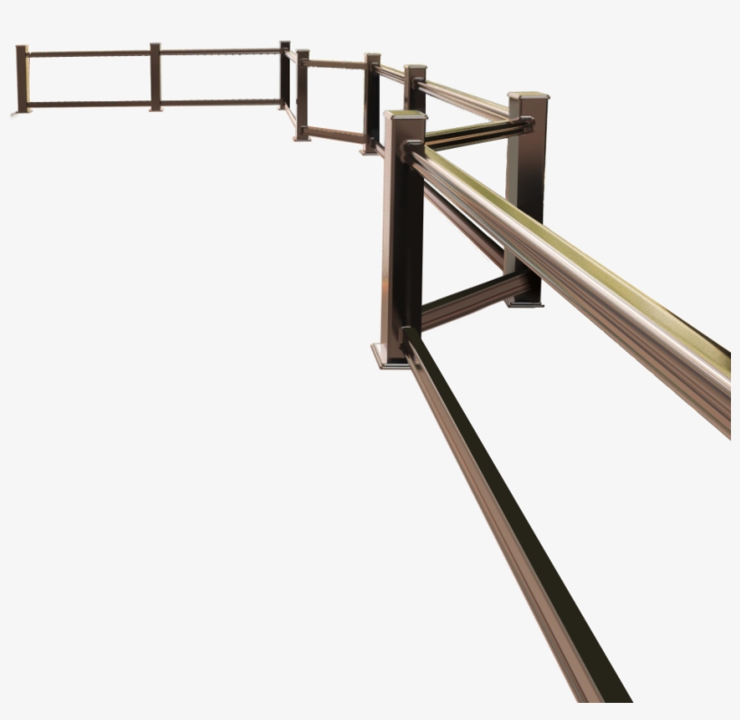 Railing System Elements Are Shown Only As Complementary - Handrail ...