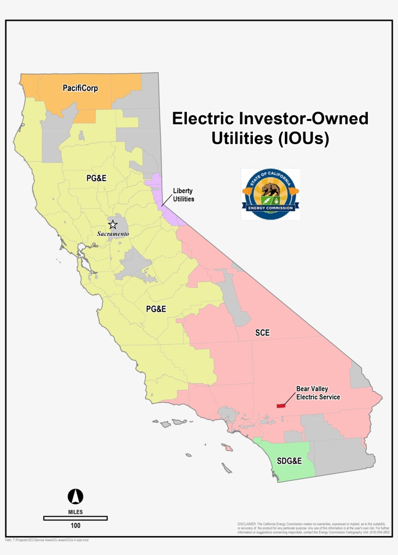 Three Major Utilities Serve Most Of California's Grid - California ...
