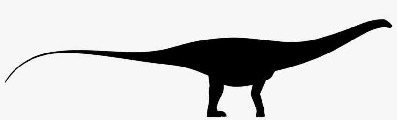 File - Apatosaurus Silhouette - Svg - Abelisaurus Silhouette ...