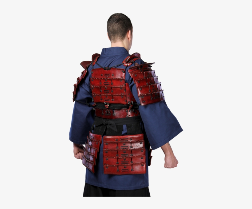 Leather Samurai Armor - Back Of Samurai Armor Transparent PNG - 600x600 ...
