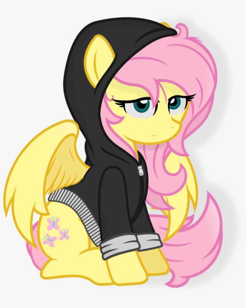 My Little Pony Fluttershy Jacket - Mlp Fluttershy Hoodie Transparent ...