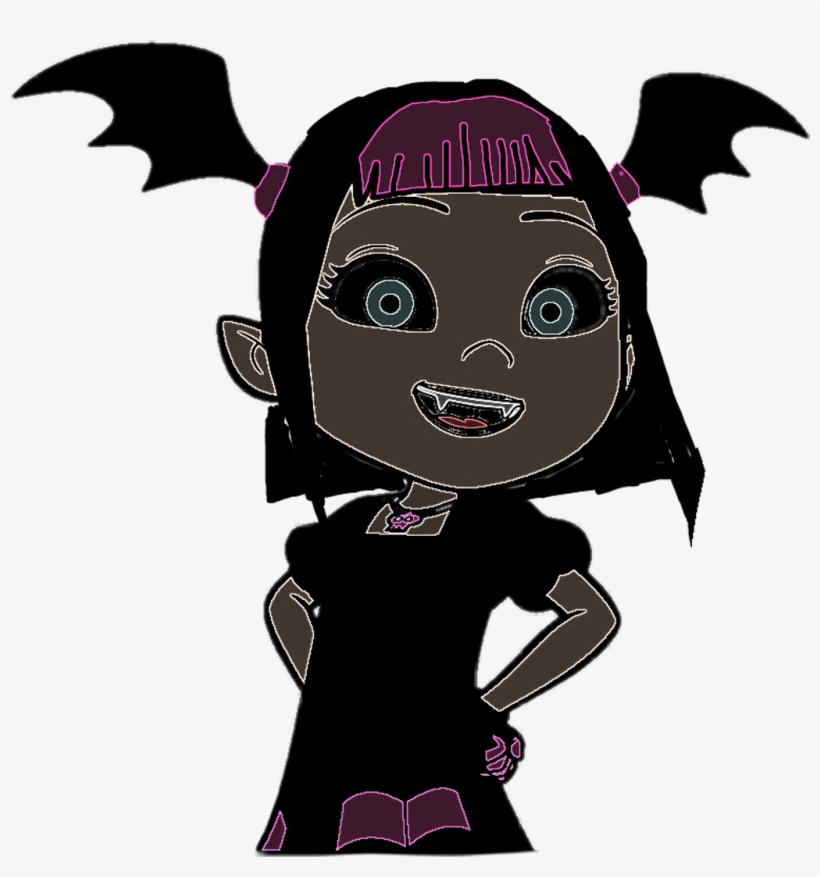 Mine Pink Pinkbangs Kawaii Myedit Edit Vampirina Goth - Vampirina ...