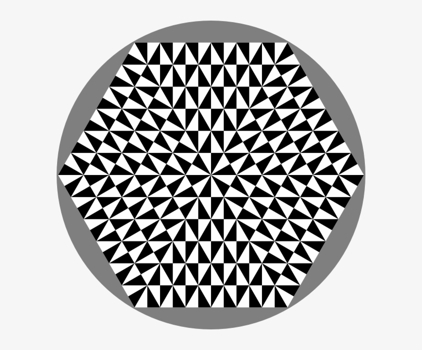 Optical Illusion Squares In A Circle Transparent PNG - 600x600 - Free ...