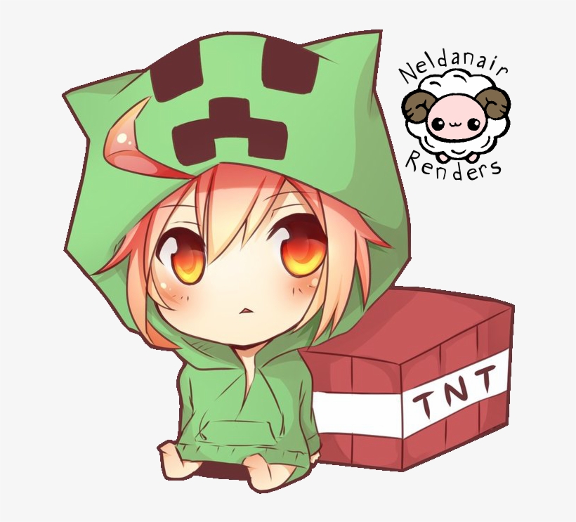Rosewinton3055 Images Minecraft Creeper Anime Girl - Creeper Chibi ...