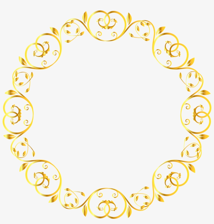 Download Round Design Frame Png Download - HD Transparent PNG - NicePNG.com
