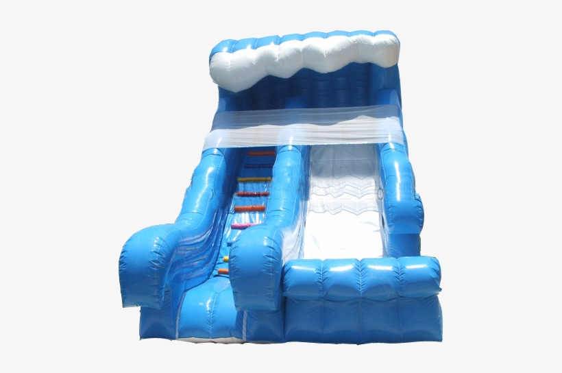 Inflatable Wave Water Slide Transparent PNG - 473x464 - Free Download ...
