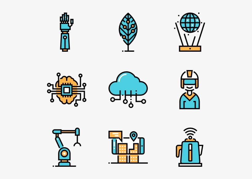 Future Technology - Icons That Represent The Future Transparent PNG ...