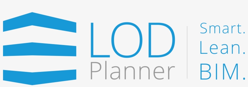 Lod Planner Logo Smart Lean Bim Large - Graphic Design Transparent PNG - 3500x1059 - Free ...