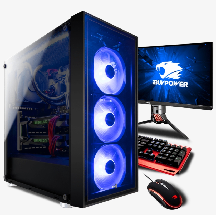Aerocool Quartz Blue Front And Side Tempered Glass - Gaming Pc ...