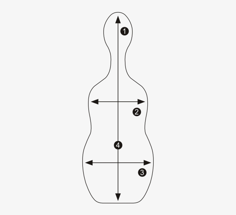 Cello Case Internal Dimensions - Line Art Transparent PNG - 800x800 ...