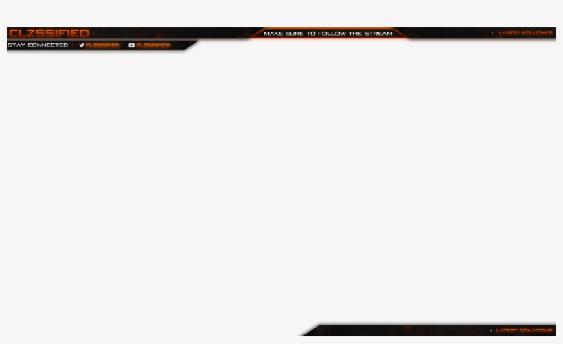 Download Clzssified Stream Overlay - Stream Overlay Hd Png - HD ...