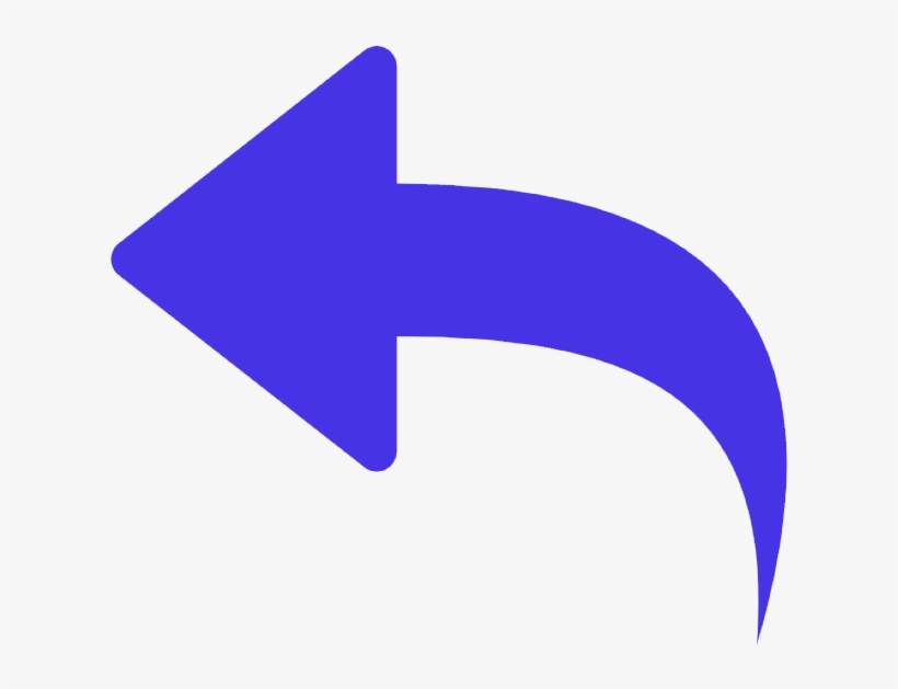 Courbe Pointe De Fleche A Gauche 318 - Fleche Arrondie Png Transparent ...