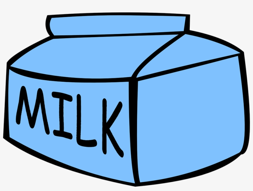 Milk Pack Blue - Milk Clipart Transparent Background Transparent PNG ...