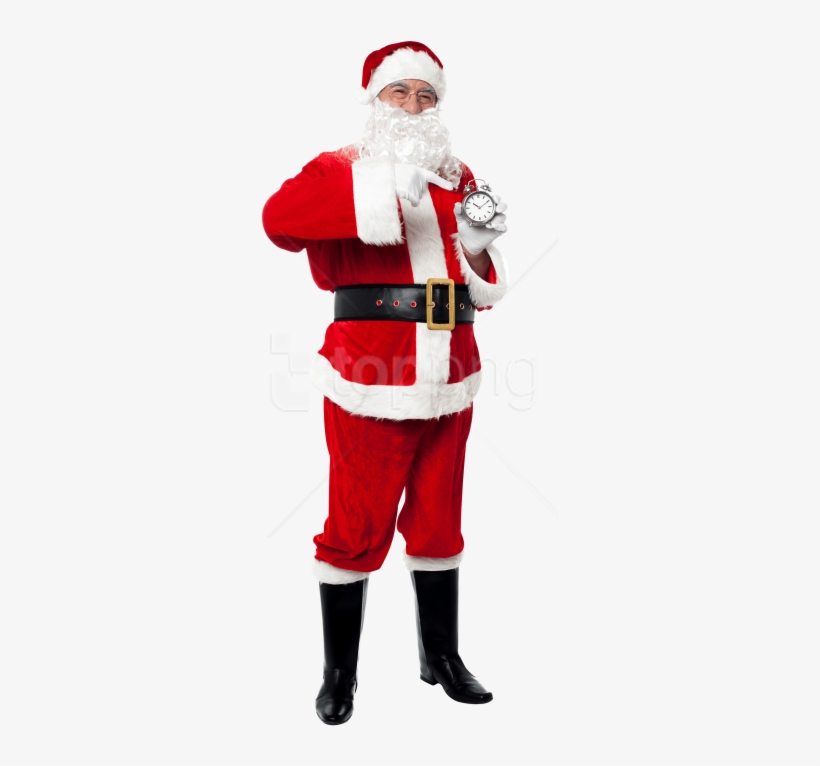 Download Free Png Download Santa Claus Png Images Background - Standing ...