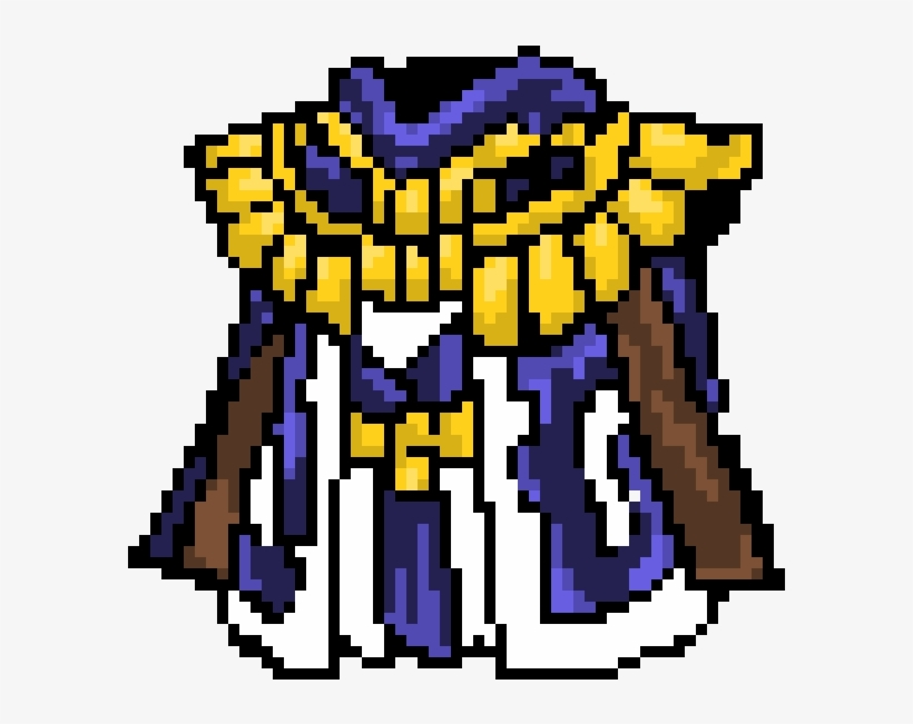 Mage Robe - Robe Pixel Art Transparent PNG - 670x830 - Free Download on ...