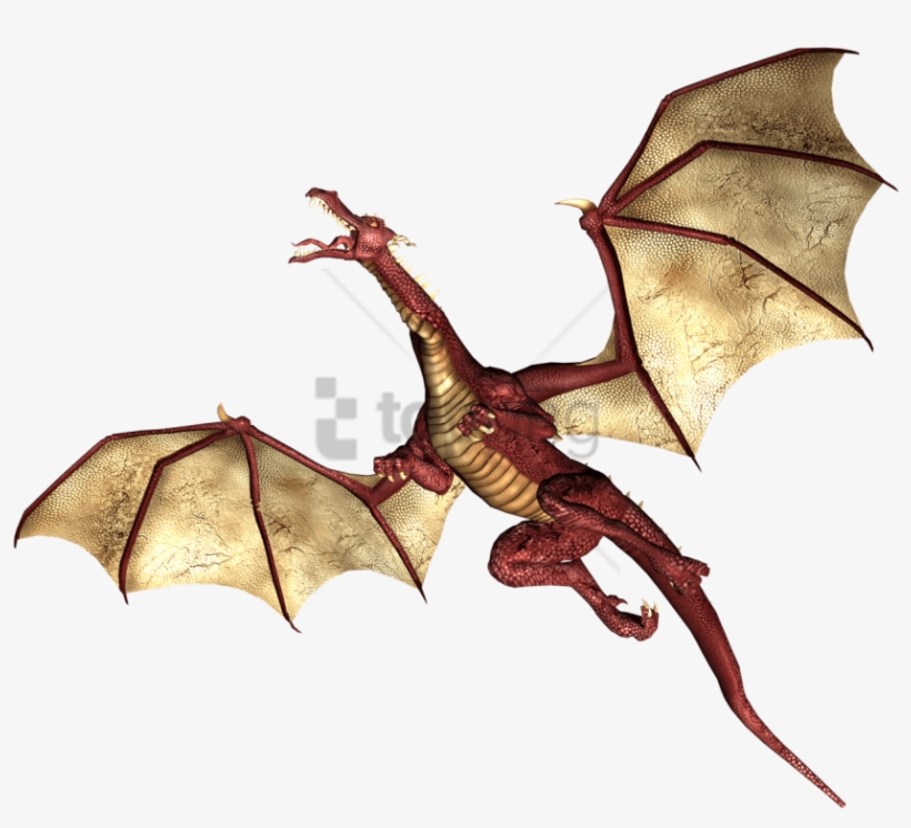 Dragon Flapping Wings