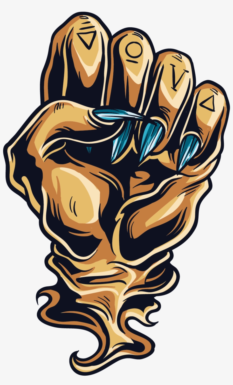 Devil Gesture Hand Download Hd Png Clipart - Devil Hand Art Transparent ...