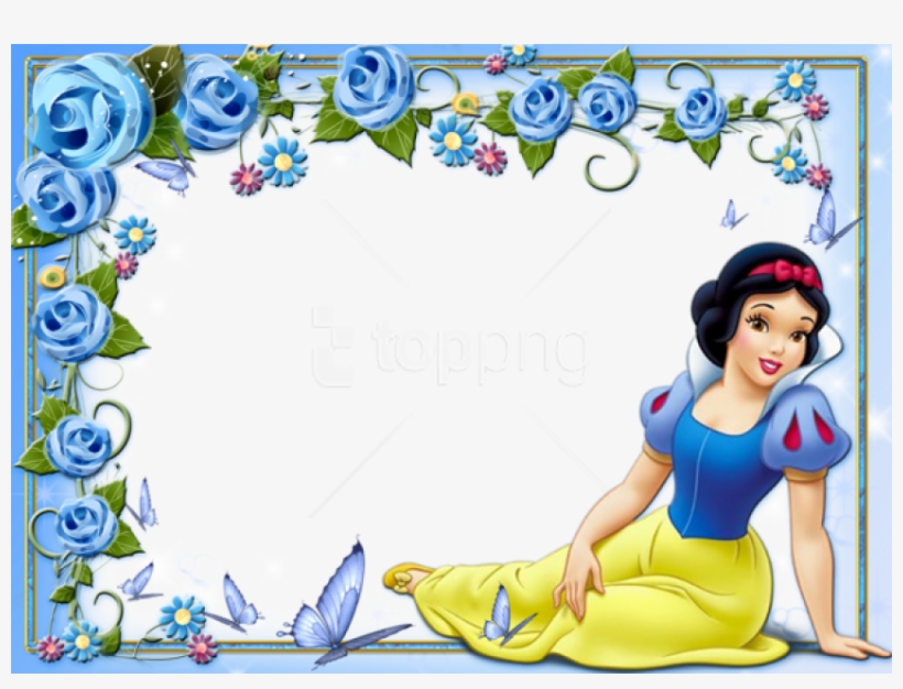 Free Png Best Stock Photos Cute Kids Princess Snow - Snow White Border ...