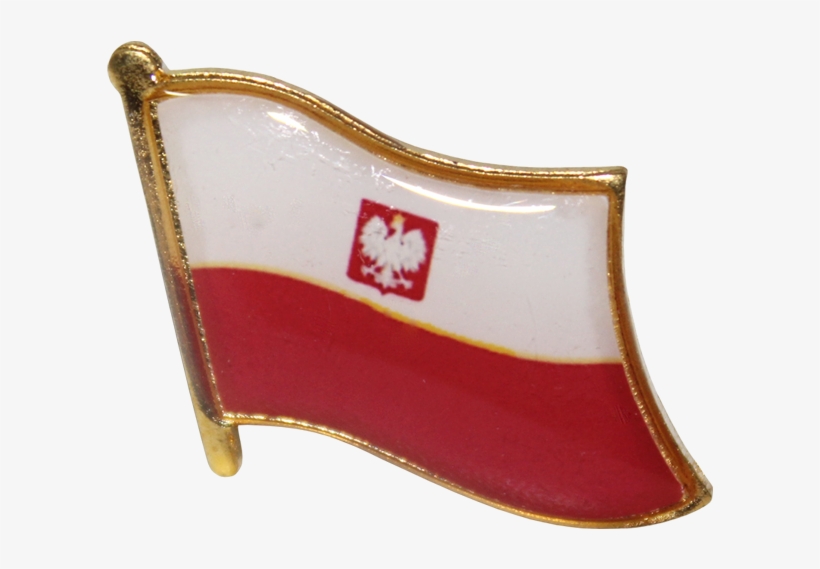 Old Poland Waving Flag Lapel Pin - Polish Ministry Of Culture And ...