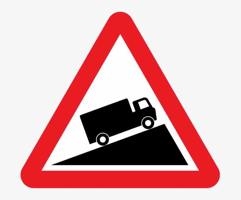 Uk Traffic Sign - Slow Moving Vehicles Sign Transparent PNG - 679x600 ...