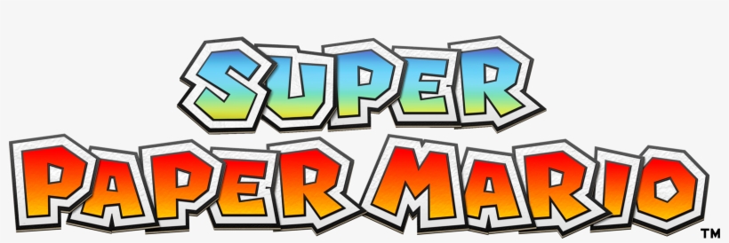Download Mario Logo Png - Super Paper Mario Logo - HD Transparent PNG ...