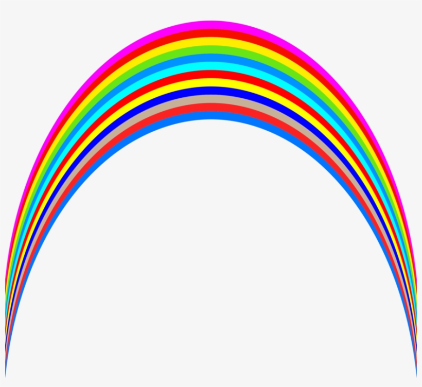 Computer Icons Download Pict Rainbow - Tall Rainbow Transparent PNG ...
