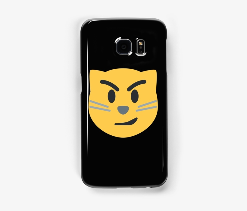 Cat Face With Wry Smile Emoji By Winkham - Smartphone Transparent PNG ...
