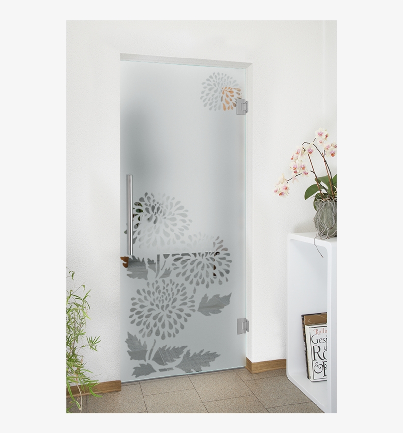 Sandblasted Glass Design