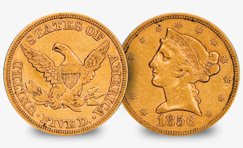 The Very First Gold Coins To Be Struck In America - Coin Transparent ...