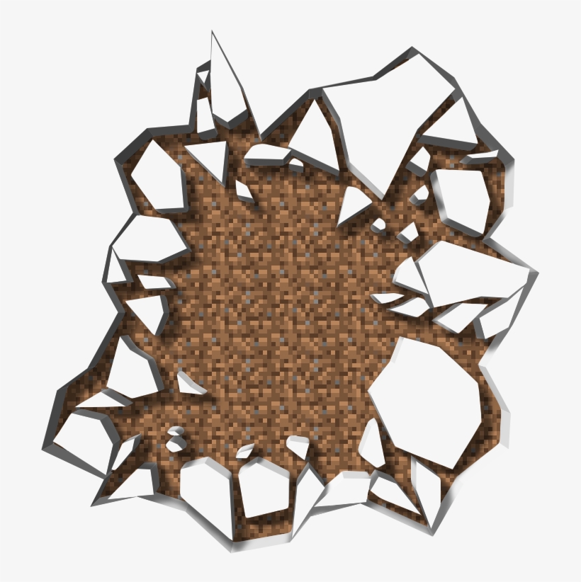 717 X 768 14 - Minecraft Hole Transparent Transparent PNG - 717x768 ...