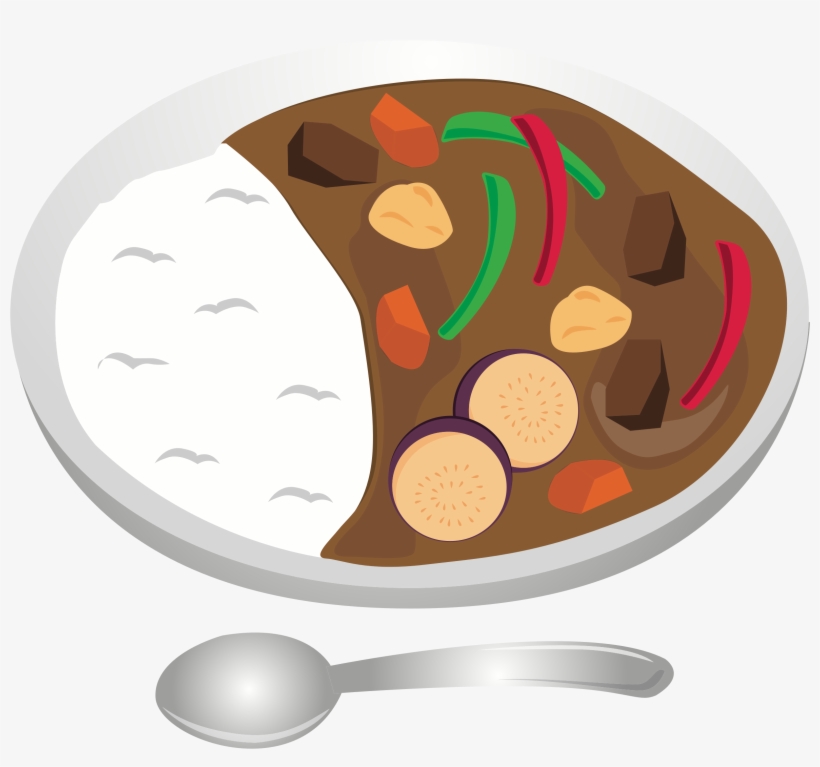 Big Image - Curry And Rice Clipart Transparent PNG - 2360x2093 - Free ...