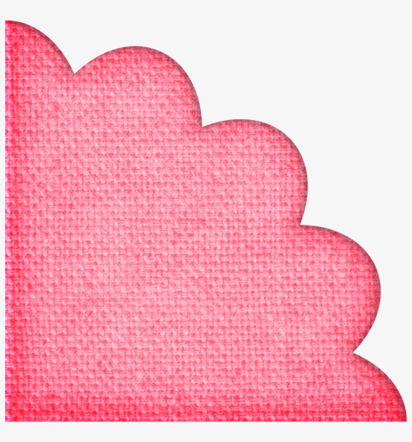 Scallop Corner Ribbon Clipart, Scrapbooking, My Scrapbook, - Scallop ...