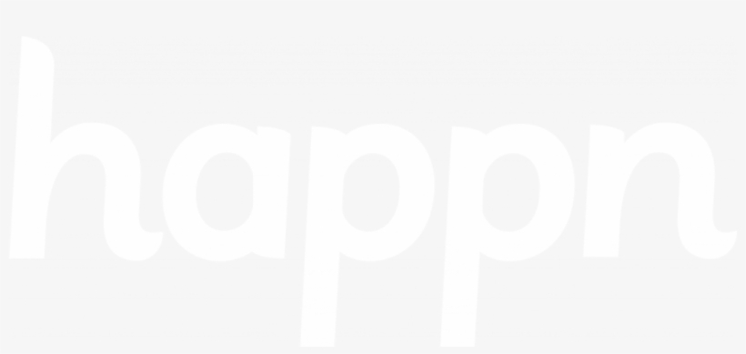 Happn Logo White - Happn Logo Png Transparent PNG - 1024x437 - Free ...