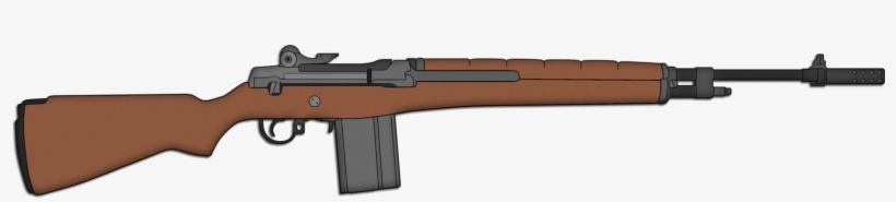 Download Gun Clipart Musket - M14 Rifle 2d - HD Transparent PNG ...