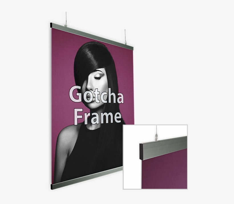 Gotcha With Hanging Stay-flat Print - Printing Transparent PNG ...
