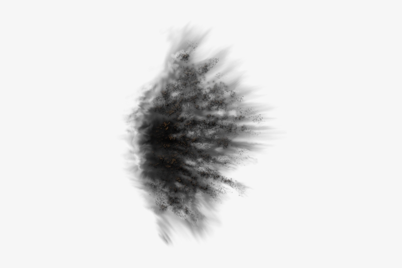 Cloud-023 - Black Burn Mark Png Transparent PNG - 351x466 - Free ...