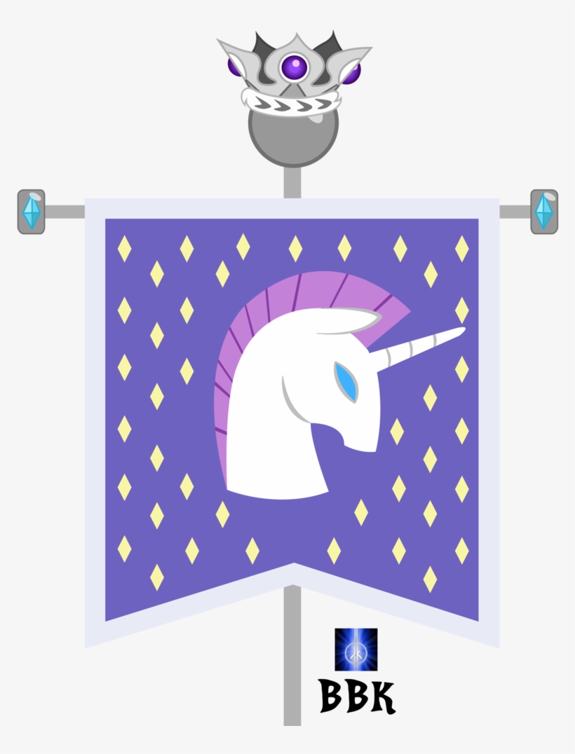 Bb-k, Crown, Flag, Hanging Banner, Hearth's Warming - My Little Pony ...
