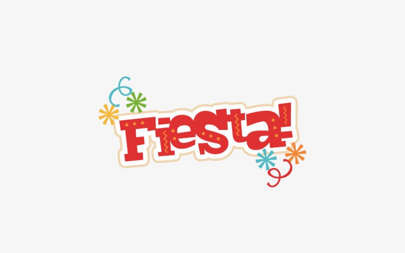 Fiesta Svg Scrapbook Title Fiesta Svg Cut File Svg - Fiesta Word Clip ...
