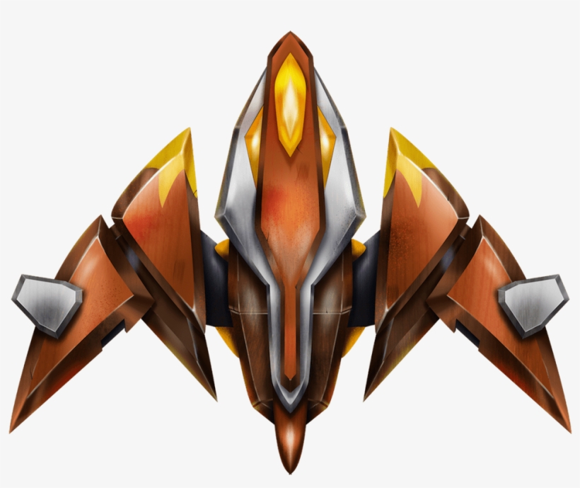 Spaceship Top View Png