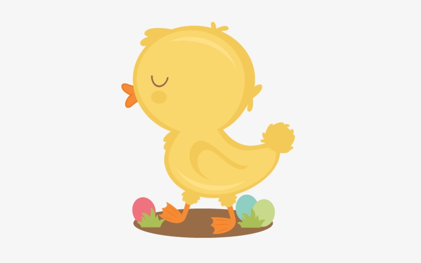 Chick Svg Scrapbook Cut - Cute Baby Chick Clip Art Transparent PNG ...