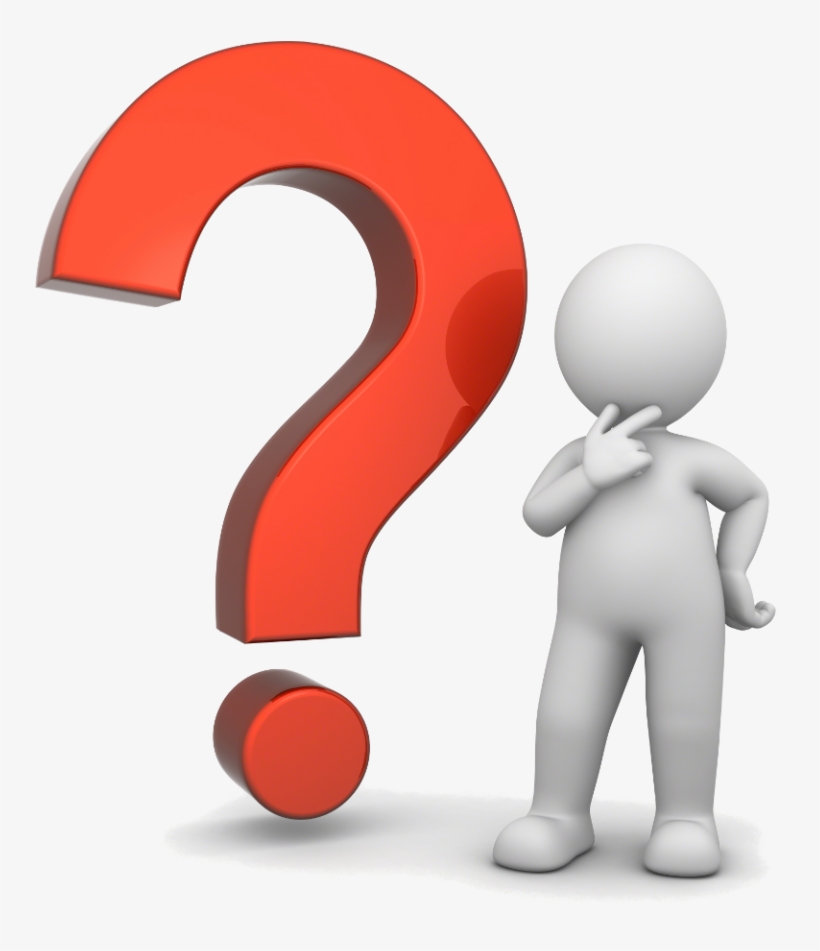 Confused Person-768x874 - Question Mark Clipart Transparent PNG ...