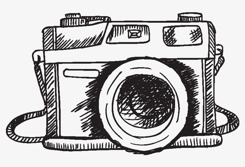 Camera Drawing Png - Camera Drawing Transparent PNG - 800x518 - Free ...