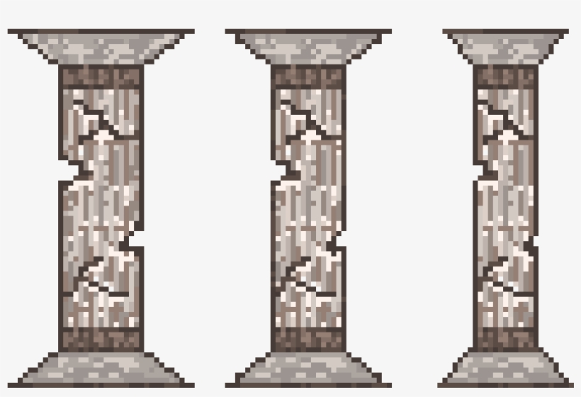 Columns - Pixel Art Transparent PNG - 1130x750 - Free Download on NicePNG