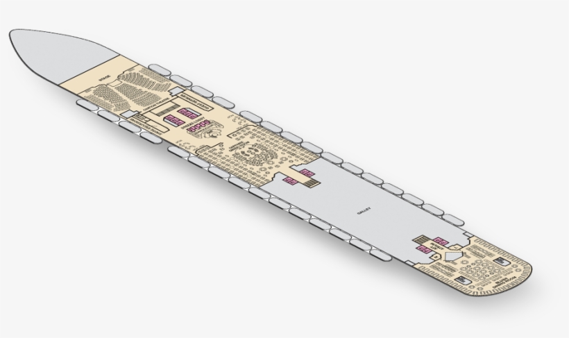 Inside This Ship - Cruise Ship Crew Deck Plan Transparent PNG - 913x498 ...