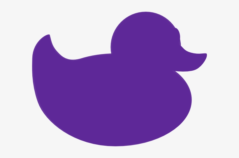 Purple Duck - Purple Duck Clipart Transparent PNG - 600x461 - Free ...