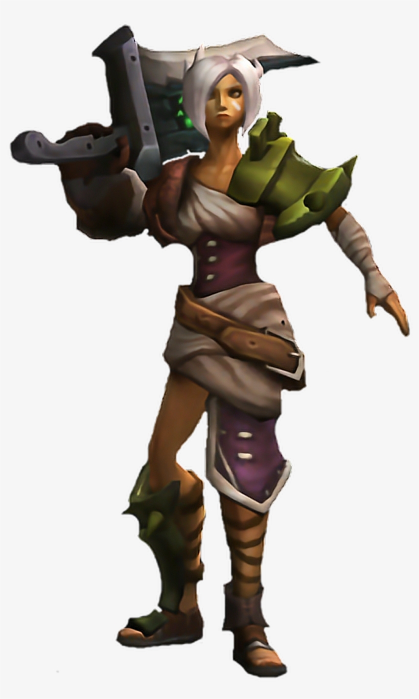 Riven Sticker - League Of Legends Riven Ingame Transparent PNG ...