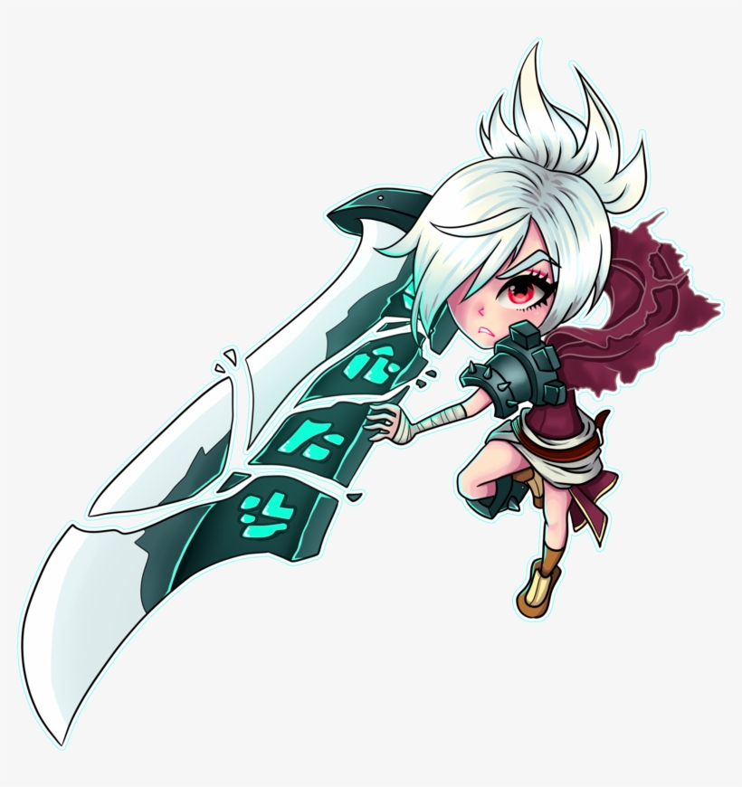 Riven,league Of Legends,лига Легенд,фэндомы - League Of Legends Chibi ...