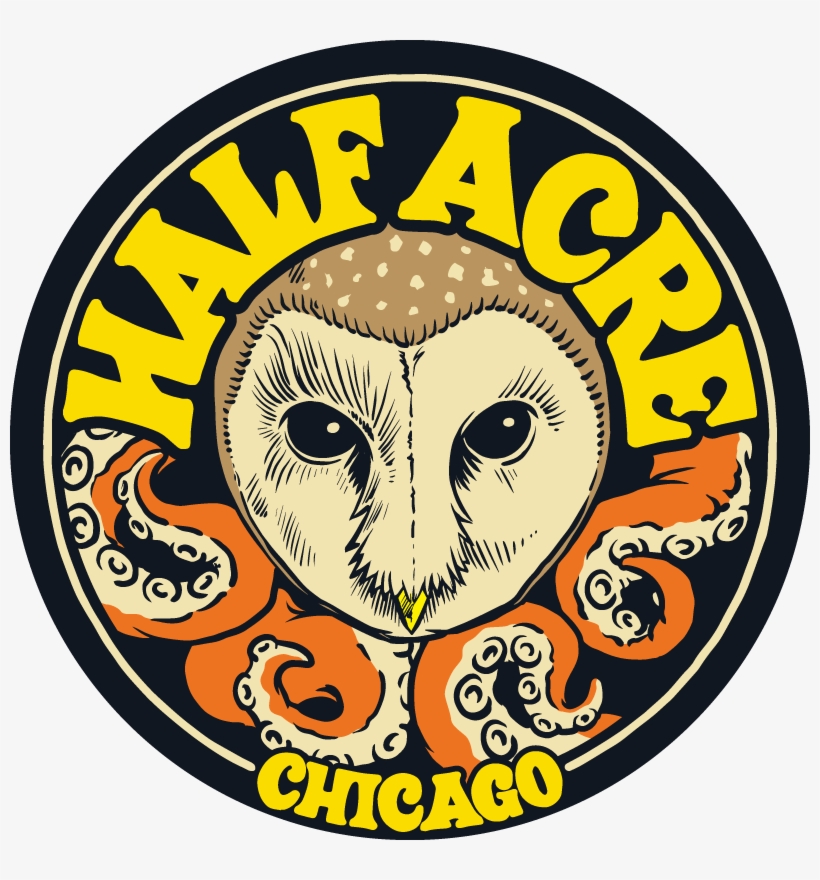 Habc Owlhead - Half Acre Brewery Logo Transparent PNG - 800x800 - Free ...