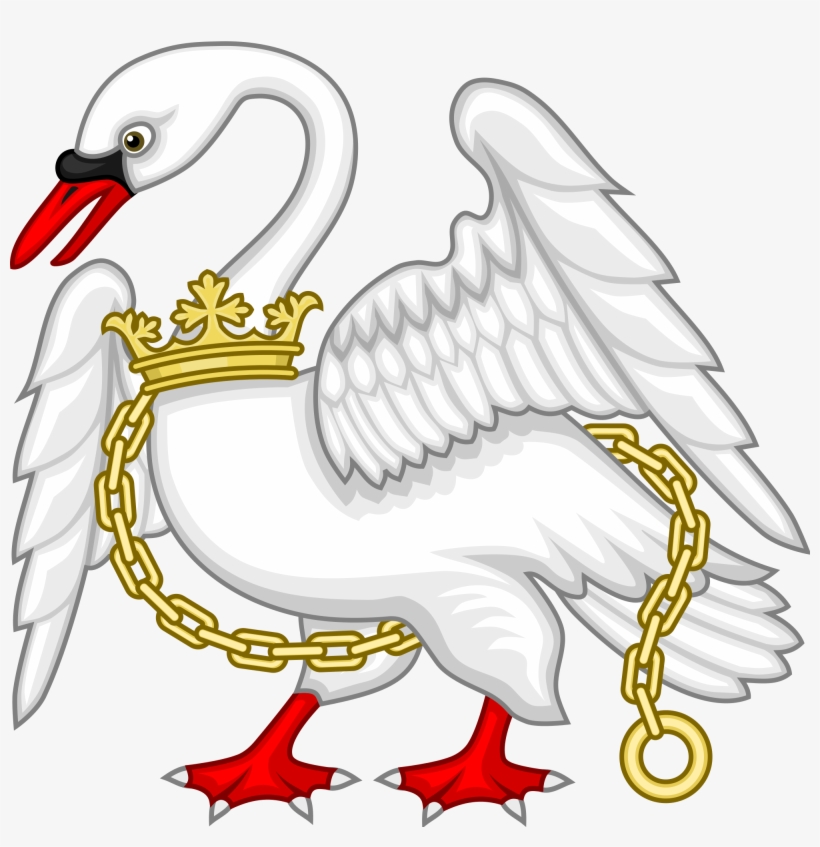Open - Heraldic De Bohun Swan Transparent PNG - 2000x1969 - Free ...