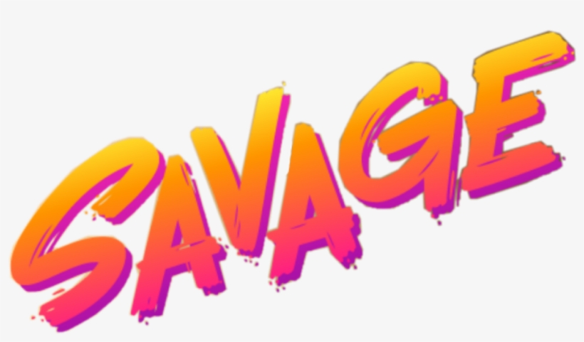 Savage Sticker - Illustration Transparent PNG - 1024x597 - Free ...